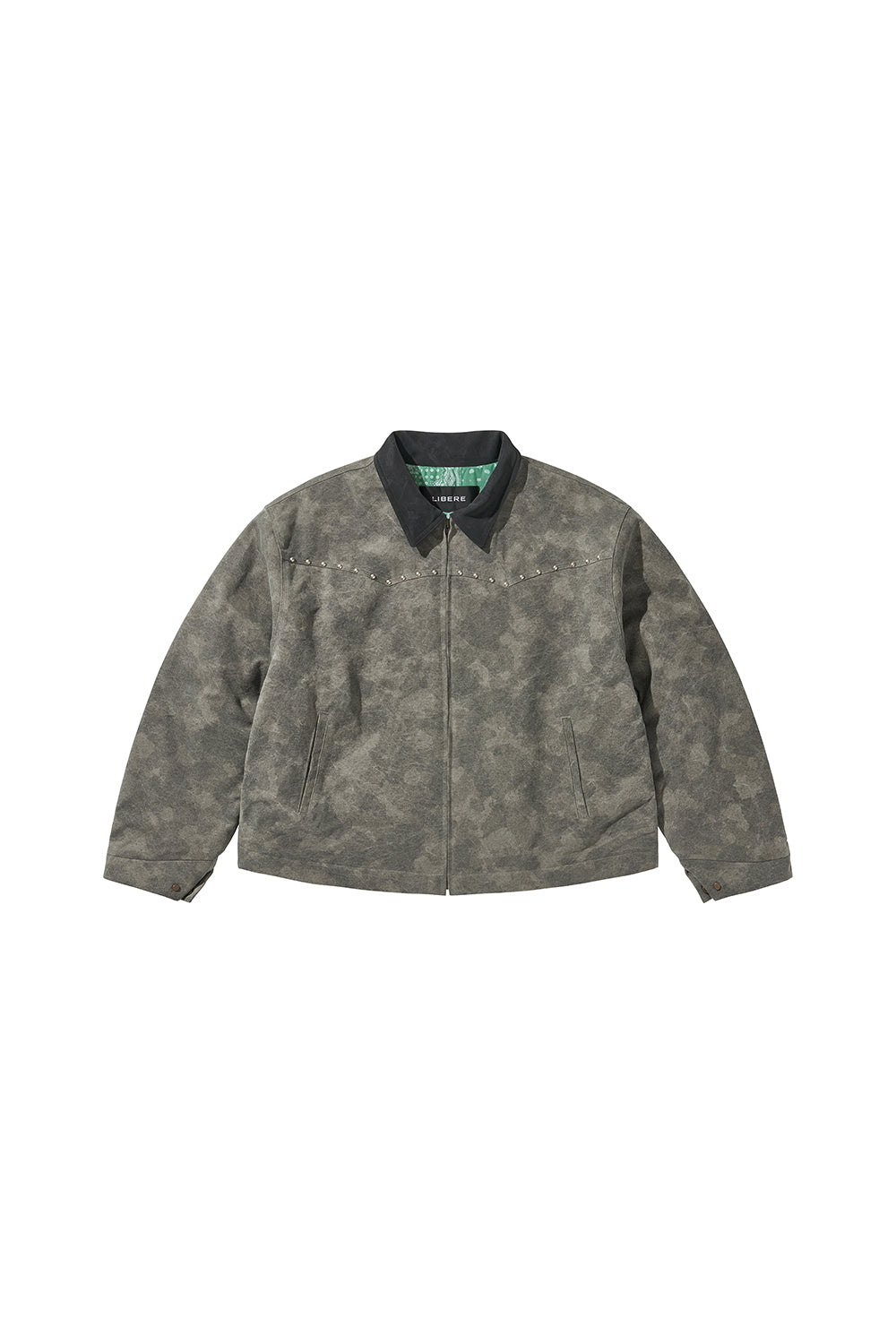 WESTERN WORK JACKET / MILITARY CAMO – LIBERE